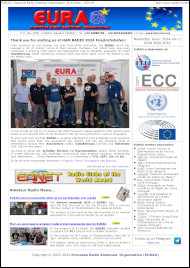 EURAO - European Radio Amateurs' Organization - Newsletter - 2024-09